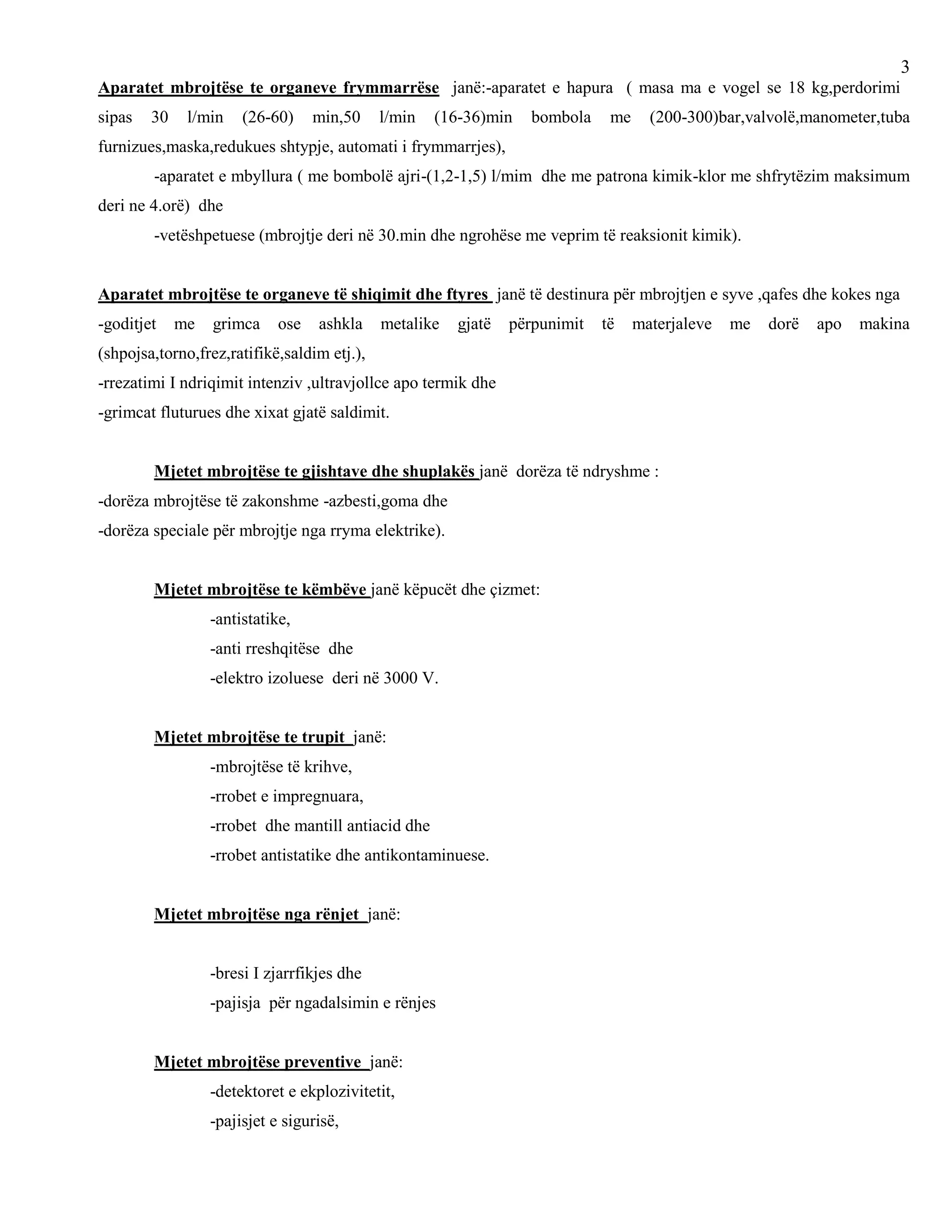Kapitulli ii mjetet mbrojtese | DOC