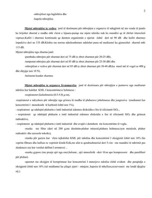 Kapitulli ii mjetet mbrojtese | DOC