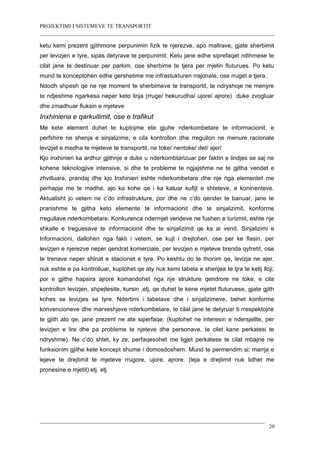 Skematizimi i fazave te planifikimit te nje sistem transporti | PDF