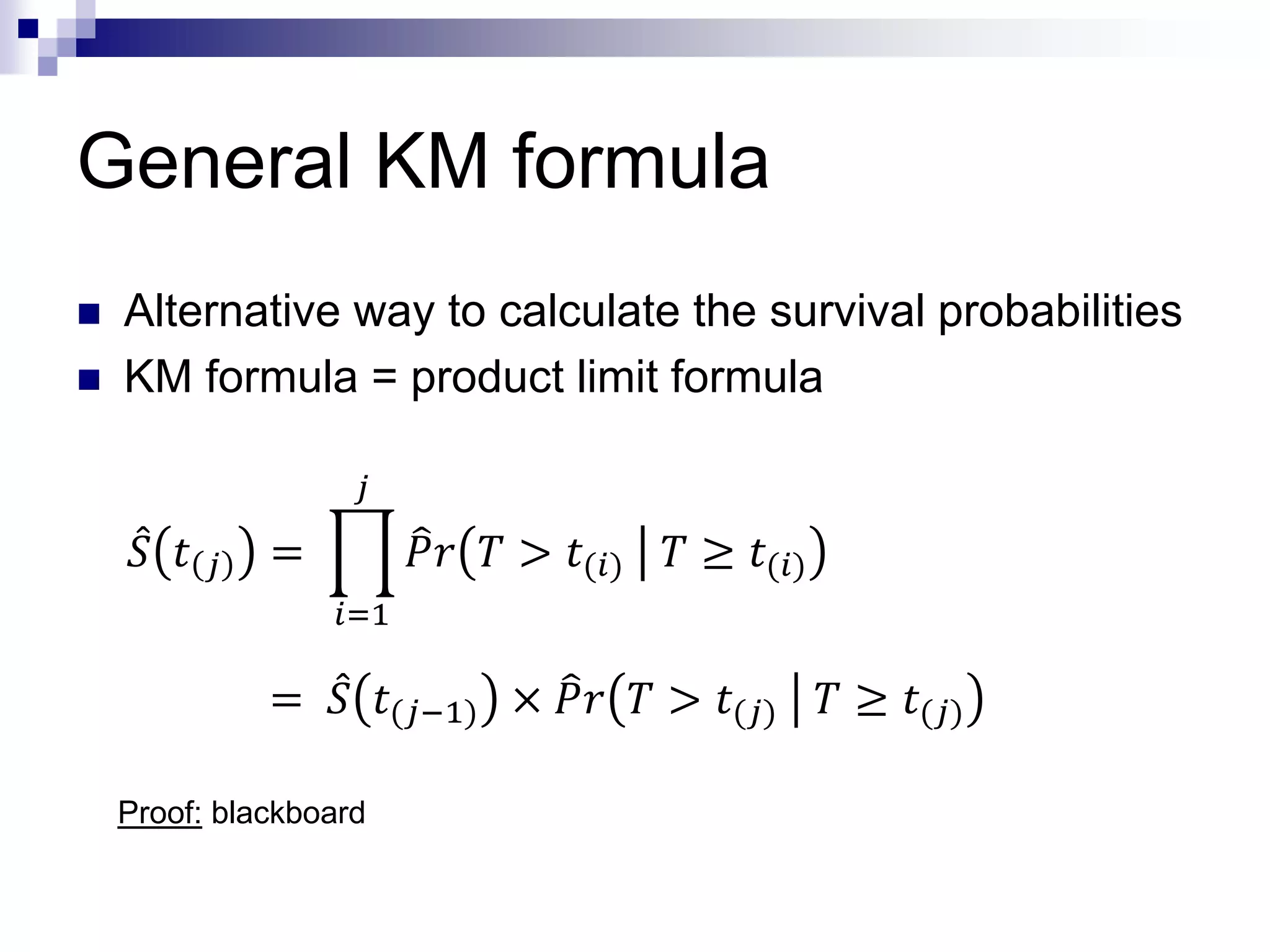 Kaplan meier survival curves and the log-rank test | PDF