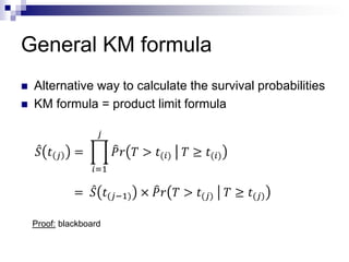Kaplan meier survival curves and the log-rank test | PDF