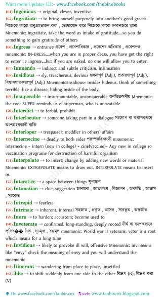 Kaplan gre 400 words with bangla meaning | PDF