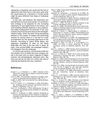 Kaplan & Haenlein - The fairyland of second life - virtual social ...