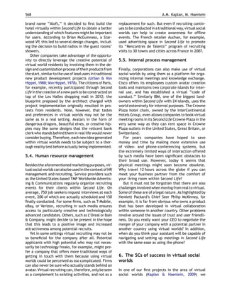 Kaplan & Haenlein - The fairyland of second life - virtual social ...