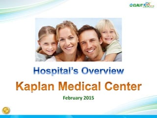 Kaplan Medical Center Overview | PPT
