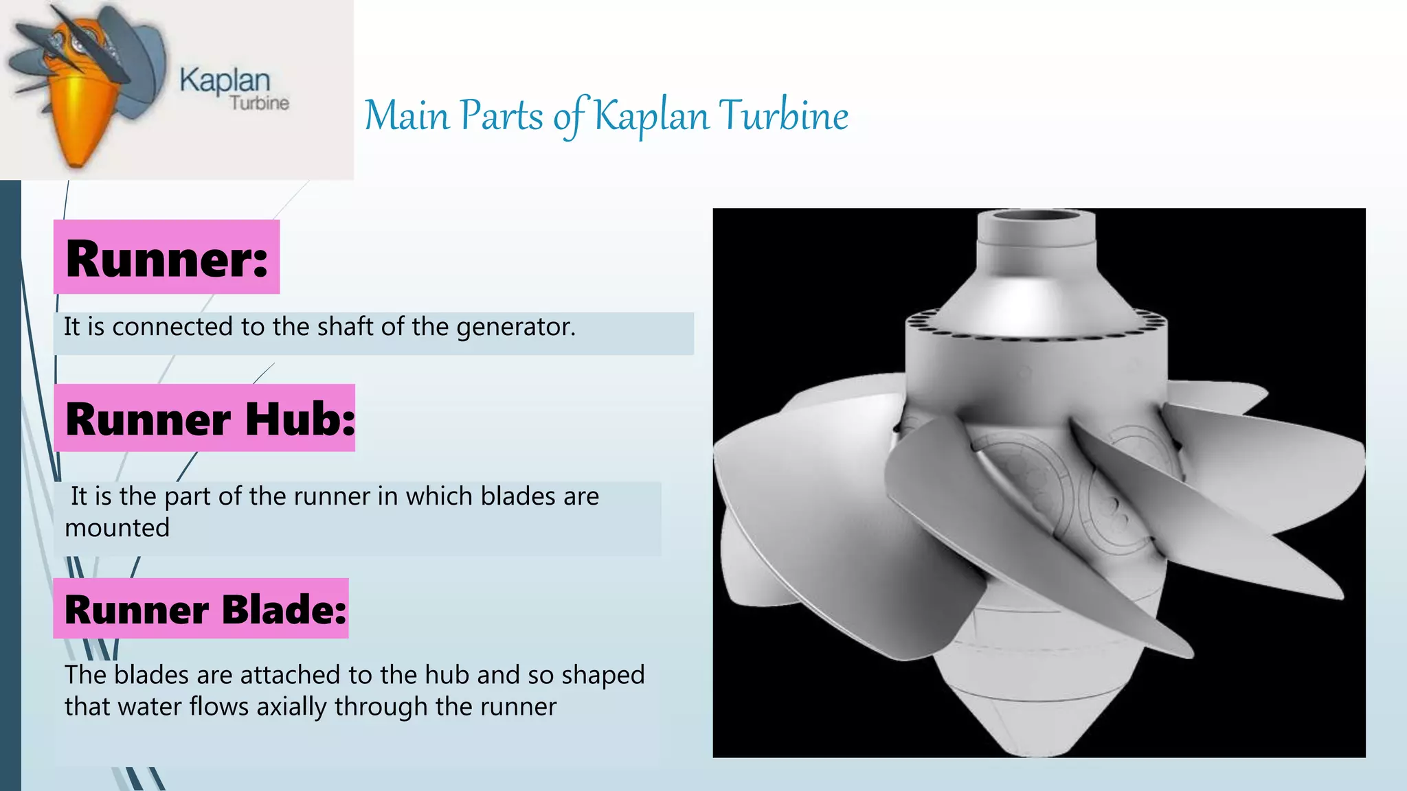 Kaplan Turbine Details | PPTX