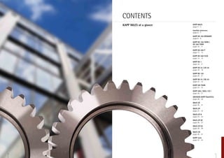 Kapp Niles CNC Gear Grinders - Product Line Brochure | PDF