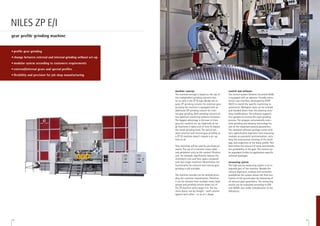Kapp Niles CNC Gear Grinders - Product Line Brochure | PDF