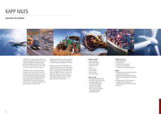 Kapp Niles CNC Gear Grinders - Product Line Brochure | PDF