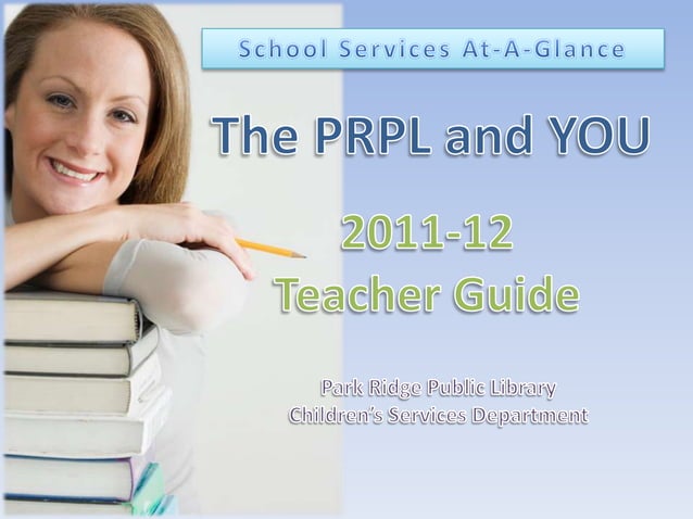 2009-2010 Teacher Guide | PPTX