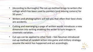 Allan Kaprow & William Burroughs | PPT