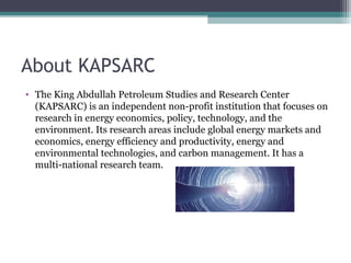 KAPSARC | PPT