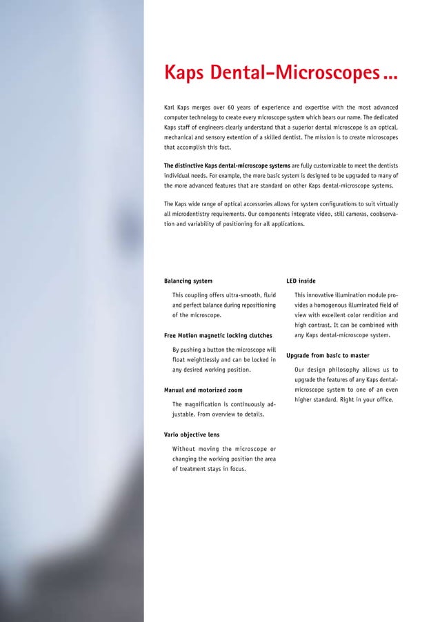 Kaps Dental Microscope | PDF