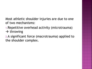 kapita selekta 3 Shoulder Injuries in Sport.ppt