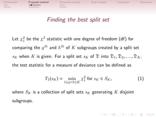 K-adaptive partitioning for survival data | PDF