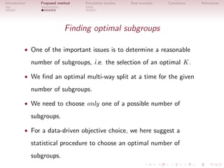 K-adaptive partitioning for survival data | PDF