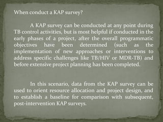 KAP Survey | PDF