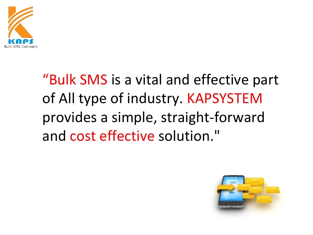 Kapsystem Bulk SMS Services Provider Bangalore - Message Scheduling