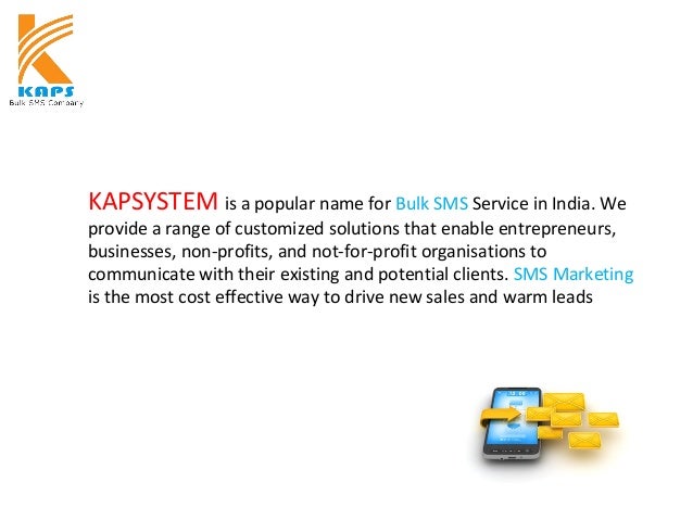 Kapsystem Bulk SMS Services Provider Bangalore - Message Scheduling