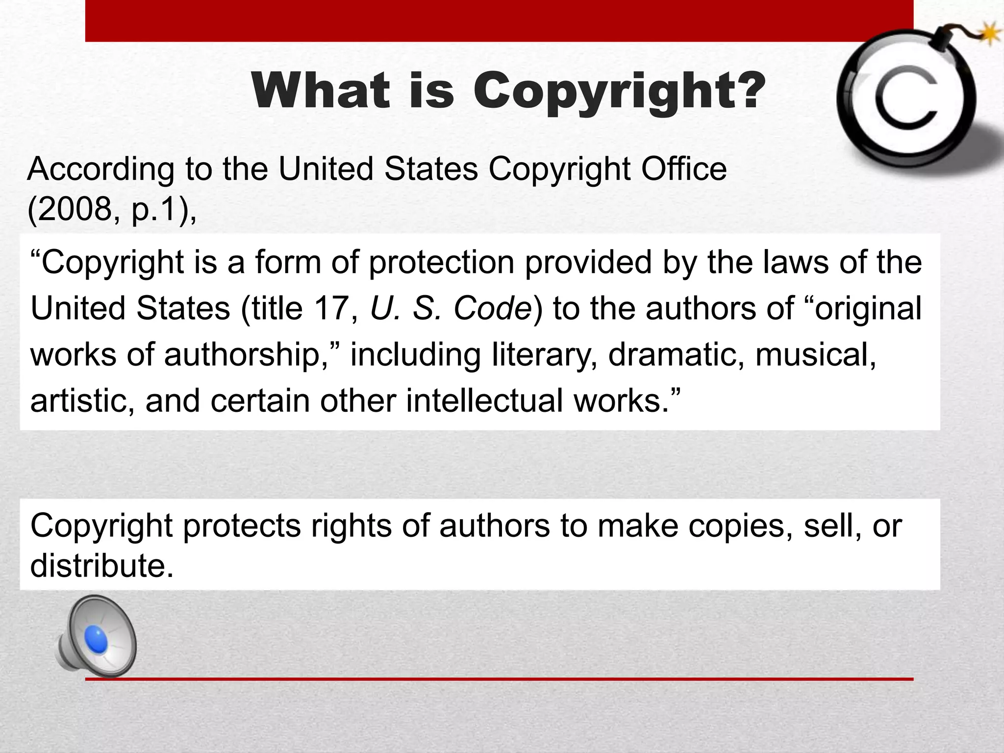 Copyright, Intellectual Freedom, Plagiarism | PPT