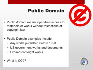 Copyright, Intellectual Freedom, Plagiarism | PPT