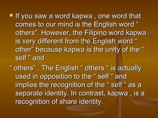 The Meaning of Kapwa | PPT