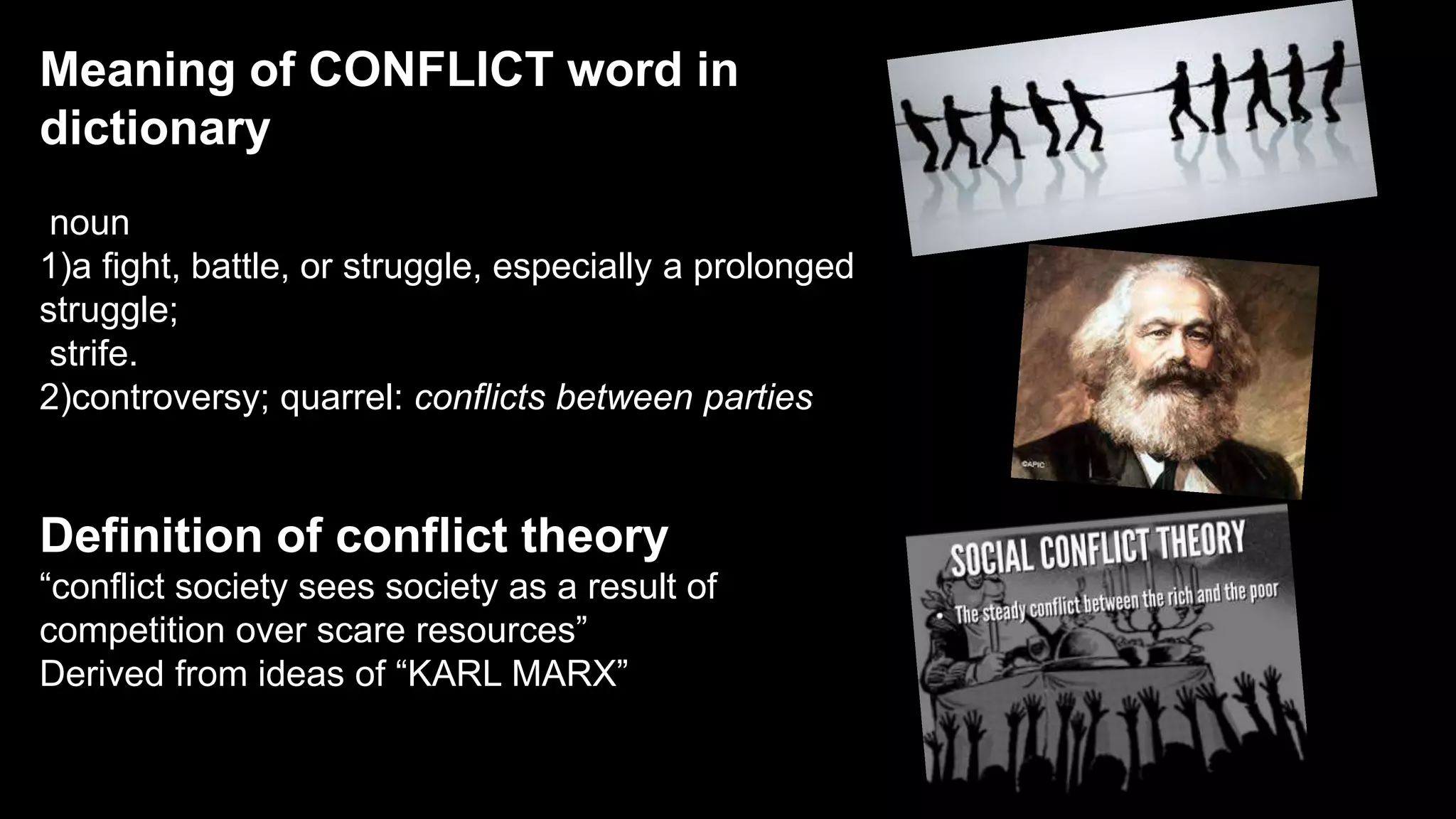 Karl Marx and conflict theory | PPTX