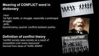 Karl Marx and conflict theory | PPTX