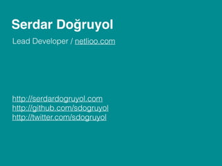 Ruby - Dünyanın En Güzel Programlama Dili | PPT