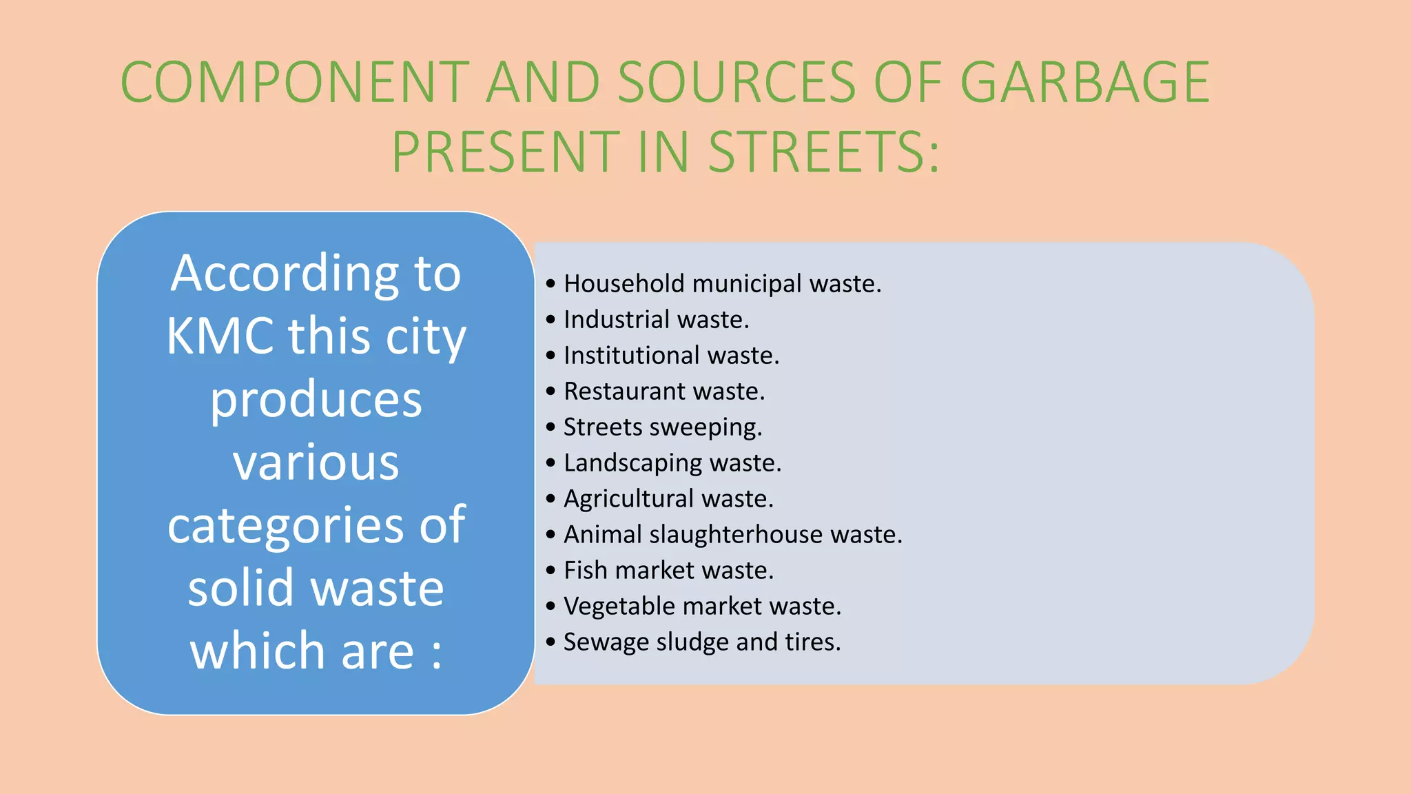 Karachi garbage problem | PPTX