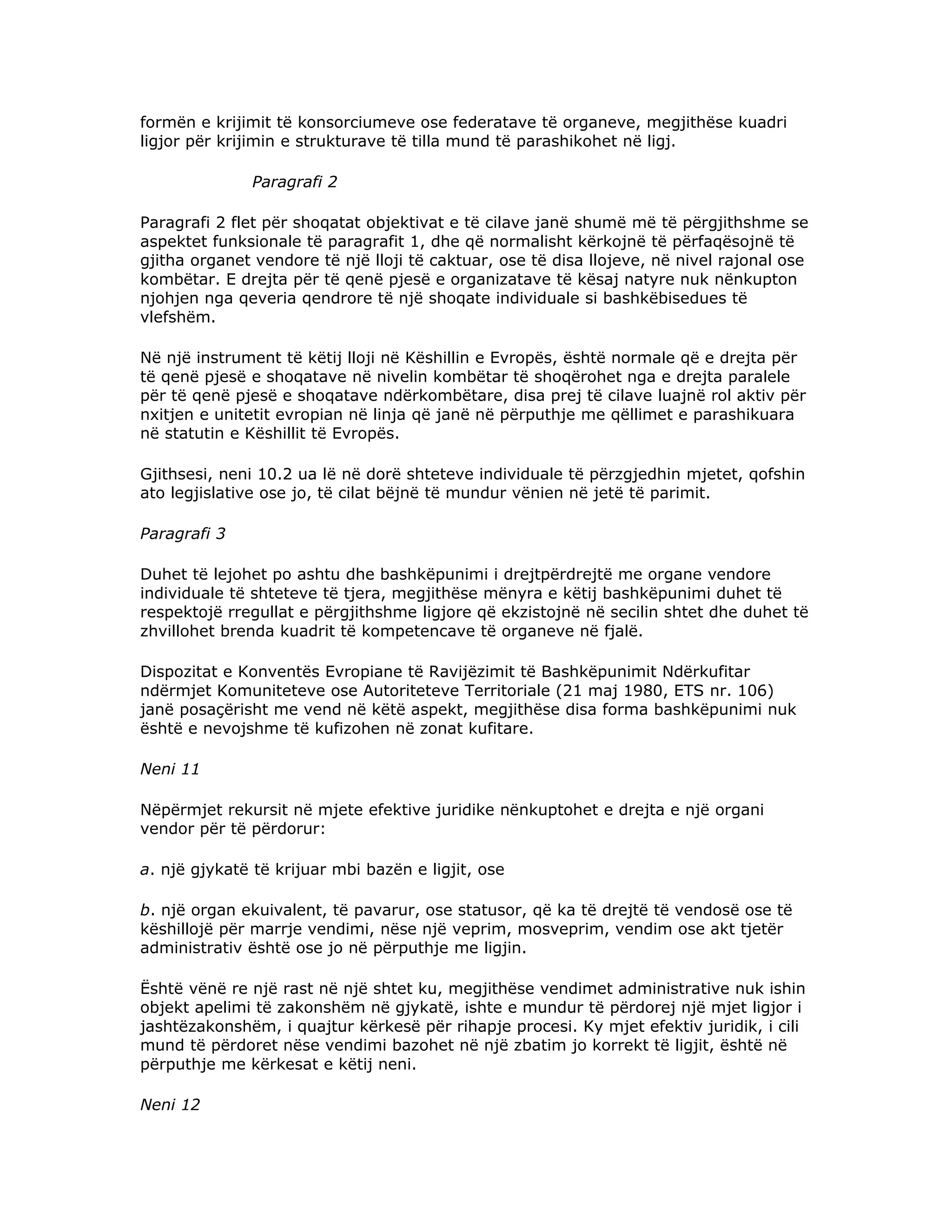 Kara Evropiane Per V Q Lokale Doc