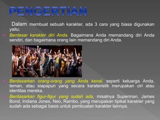 Karakter/ Penokohan | PPT | Free Download
