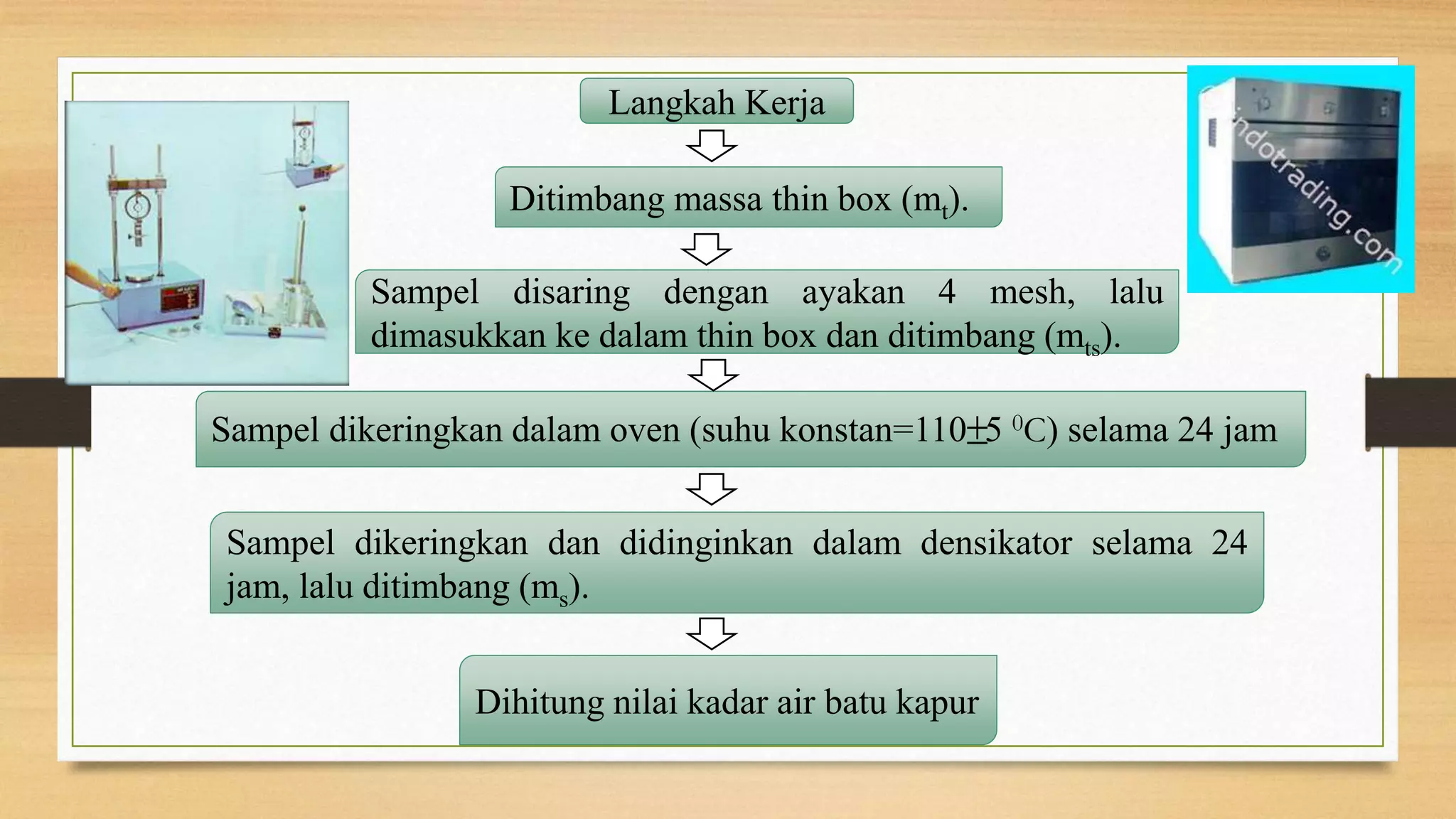 Karakterisasi sifat fisika batu kapur di desa labaha | PPT