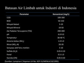 Karakteristik air limbah | PDF