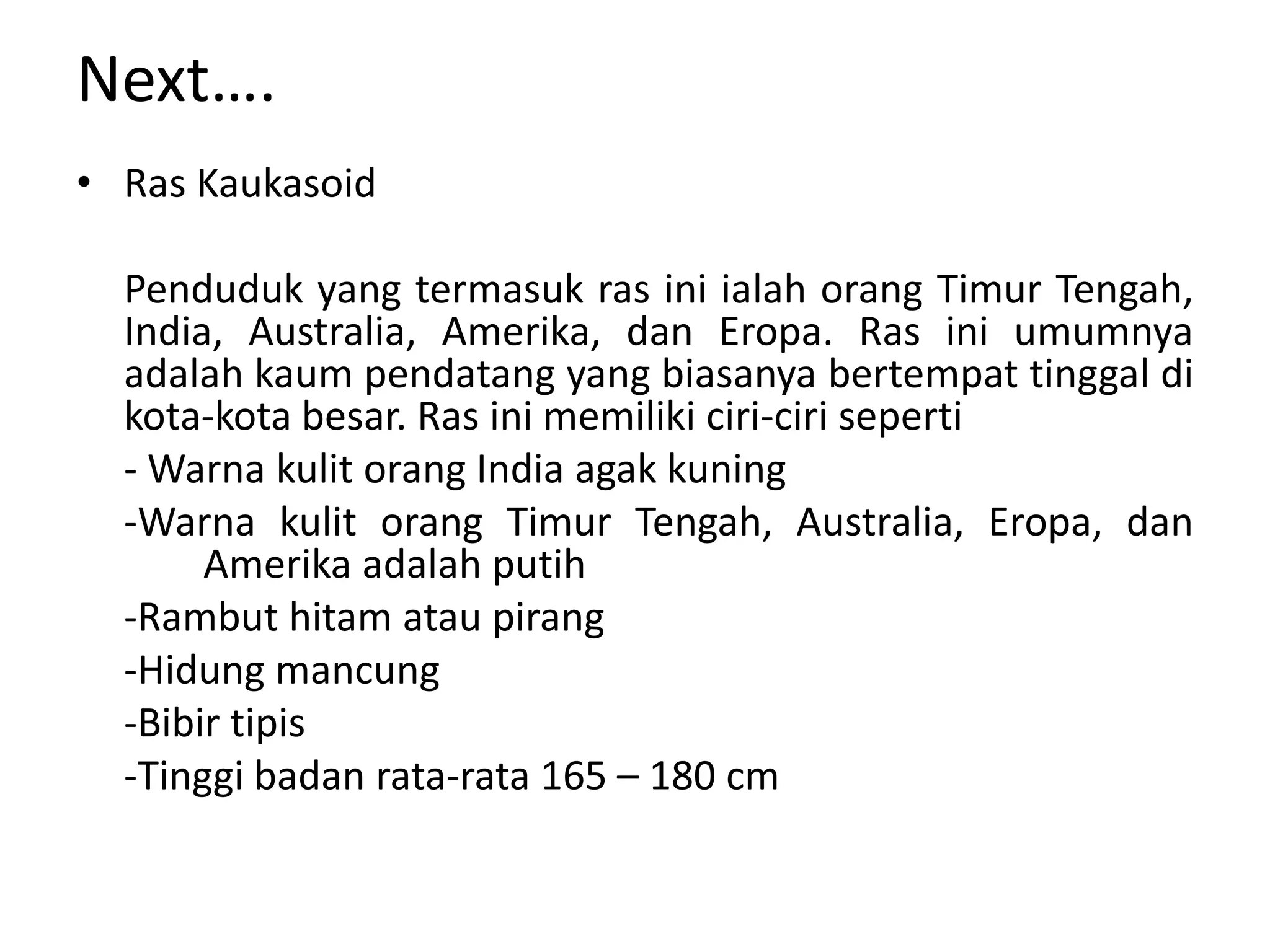 KARAKTERISTIK ANATOMI PADA BERBAGAI RAS DI INDONESIA.pptx