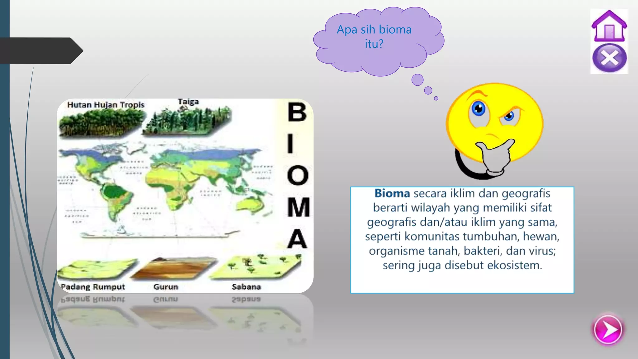 Karakteristik bioma di dunia | PPTX