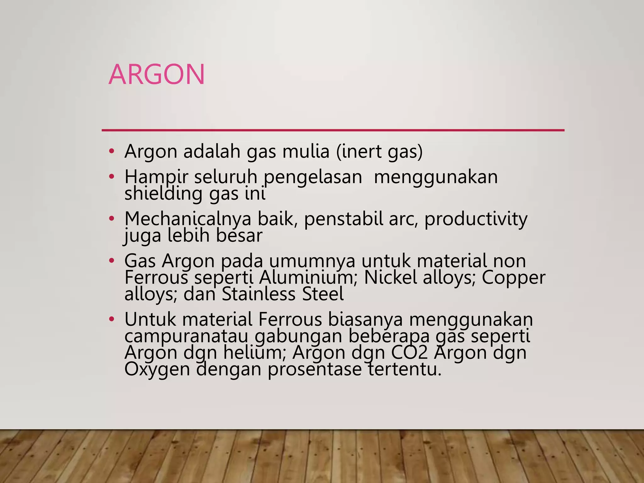 KARAKTERISTIK KAWAT LAS.ppt