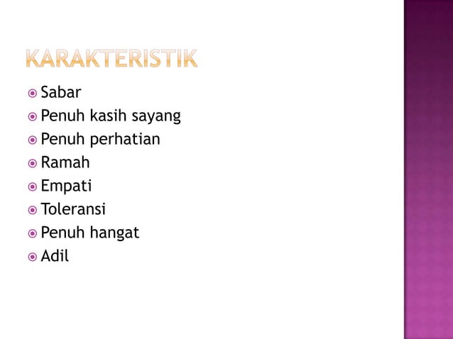 Karakteristik konselor | PPTX