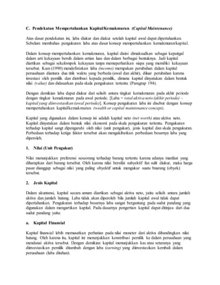 Karakteristik laba | DOCX
