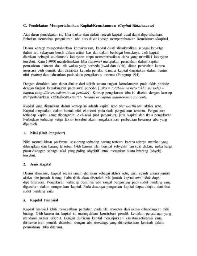 Karakteristik laba | DOCX