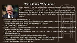 Kelompok 4: Karakteristik Negara Inggris | PDF