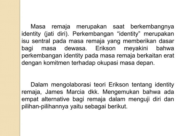 Karakteristik perkembangan remaja | PPTX