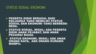 Karakteristik peserta didik (umum) | PPTX