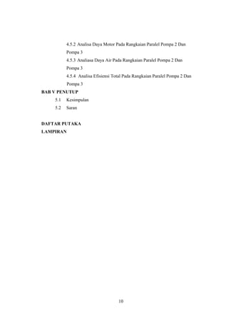Karakteristik pompa susunan_paralel_spek_berbeda | PDF
