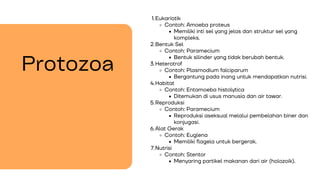 Karakteristik Protozoa dan Mikroalga - Presentasi | PDF