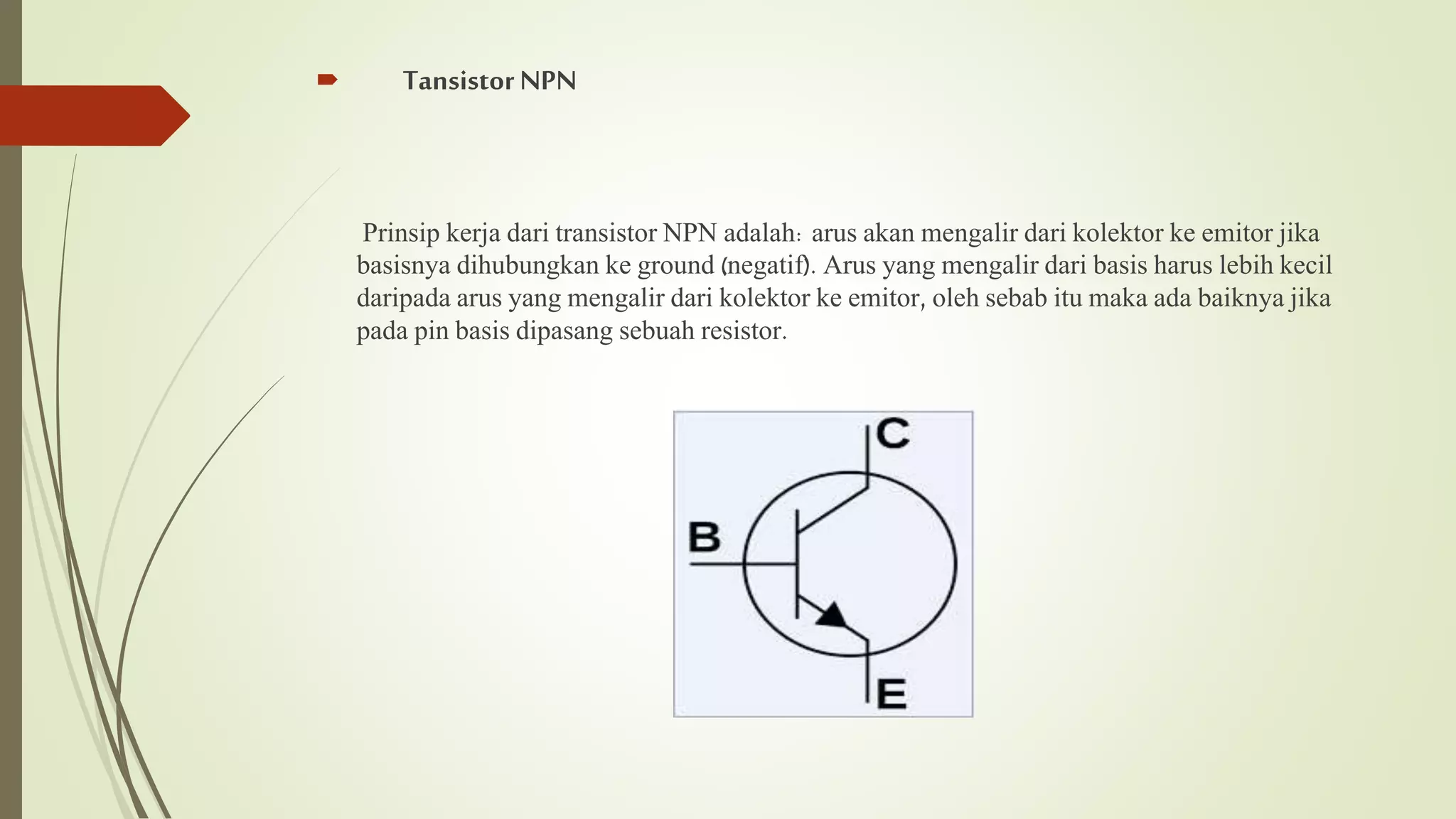 Karakteristik transistor | PPT