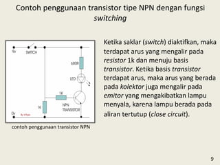 Karakteristik transistor | PPTX