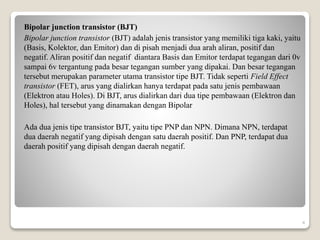 Karakteristik Transistor | PPT