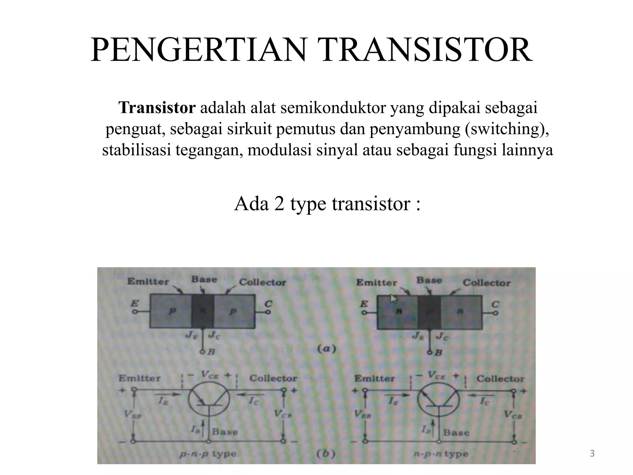 Karakteristik Transistor | PPTX