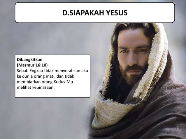 Karakter Yesus | PPT